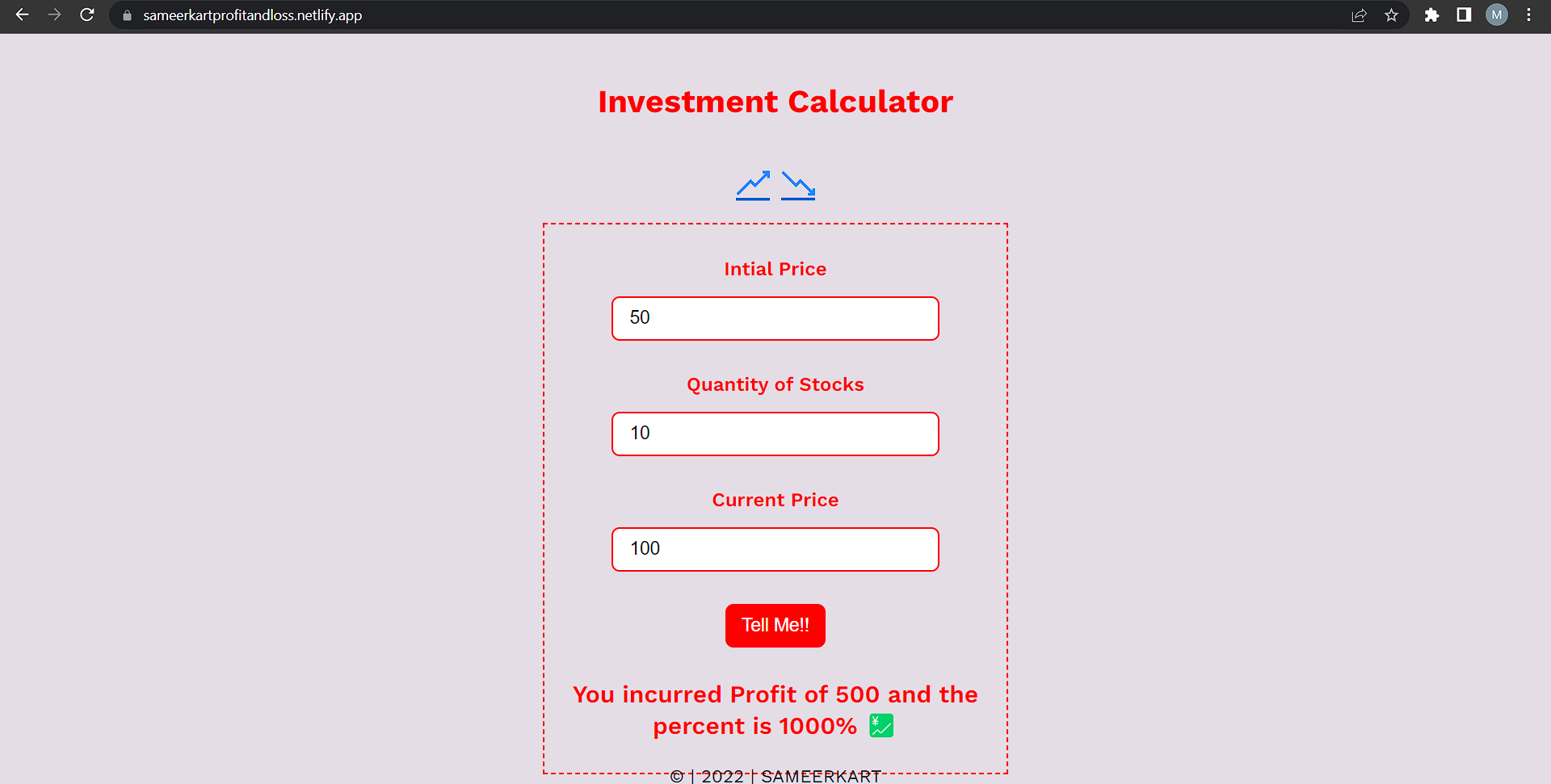 GitHub - xxsameerx/profit-and-loss