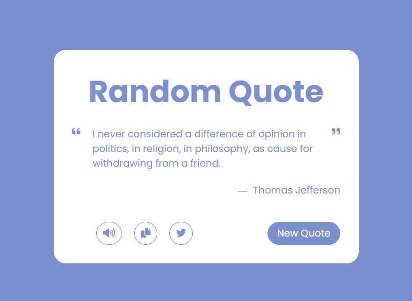 GitHub - PavelFrontend/Random-Quote-Generator