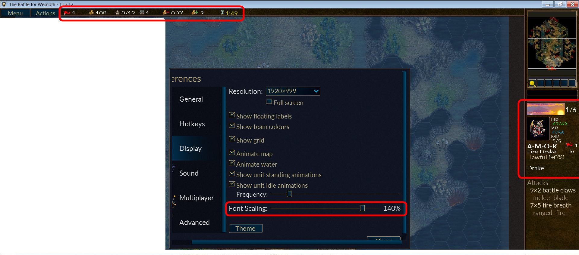 Buggy Font Characters When Font Scaling Enabling In Windows And Wesnoth · Issue 2792 · Wesnoth
