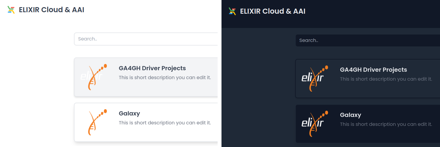Fix ELIXIR logos in light mode · Issue #17 · elixir-cloud-aai/landing-page · GitHub