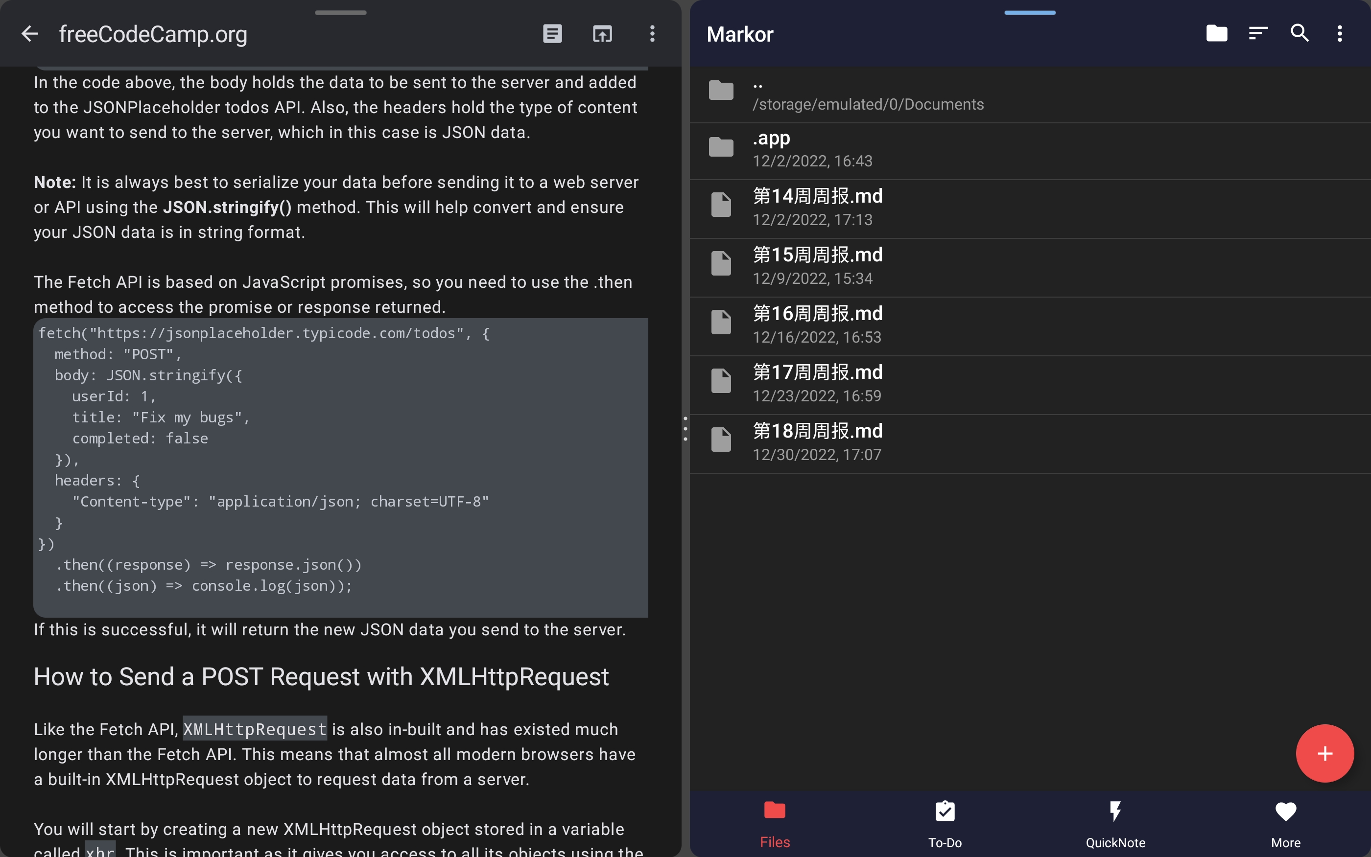 Add new markdown file will not work at split screen mode · Issue #1951 ...