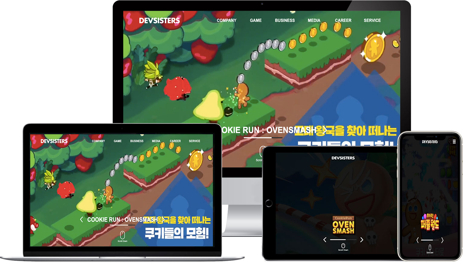 GitHub - CodingYongjun/DevsistersRenewal: DEVSISTERS 홈페이지 리뉴얼 사이트 입니다.