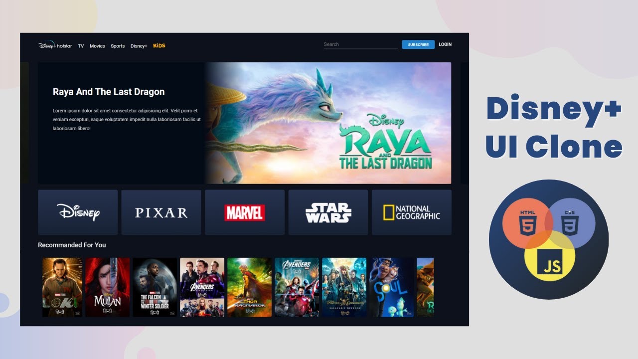 GitHub - AbdulNasir-NuZ/Disney-Hotstar-Clone