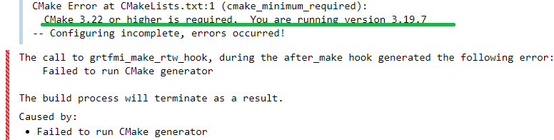 Cmake Generator Fails To Run · Issue 365 · Catia Systemsfmikit Simulink · Github