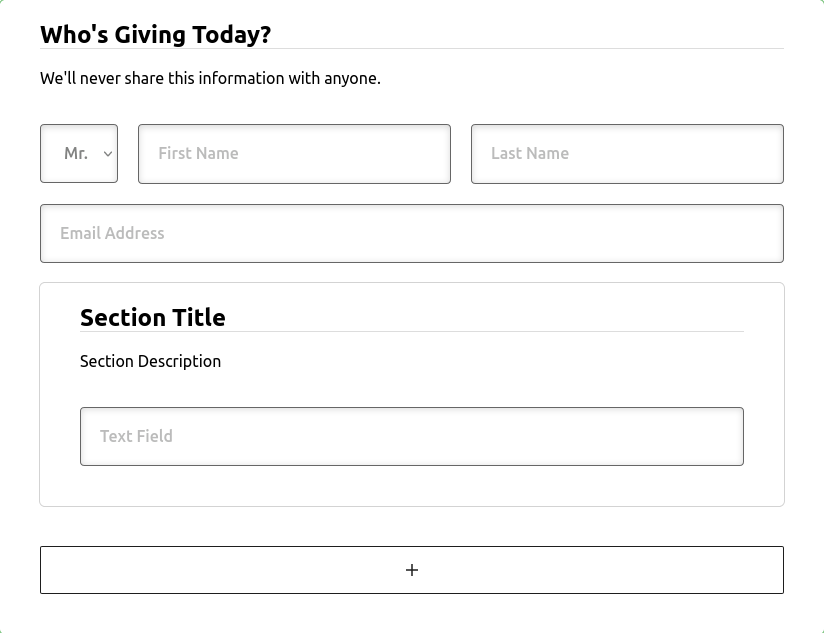 Only allow sections at the top level (and no nested sections) · Issue #21 · impress-org/givewp ...