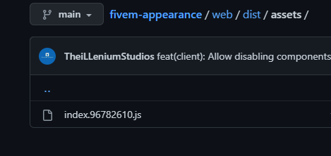 Source Code · Issue #124 · iLLeniumStudios/illenium-appearance · GitHub