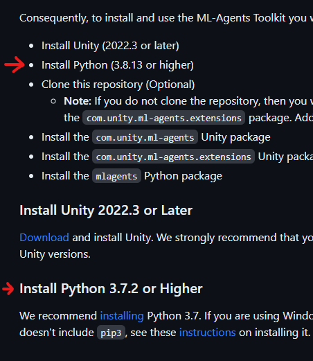 Documentation Inconsistency · Issue 5967 · Unity Technologies Ml Agents · Github