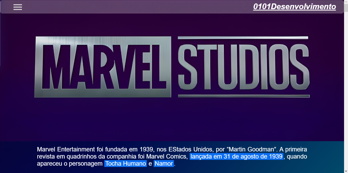 GitHub - Thales-Marques/MR: Filmes e Séries em ordem Cronológica