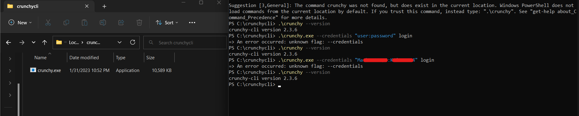 how to login to Crunchyroll from windows terminal? · Issue #132 · crunchy-labs/crunchy-cli · GitHub
