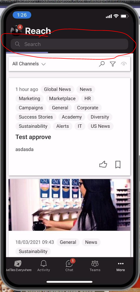 Static Tabs missing on latest iOS teams version · Issue #2950 ...