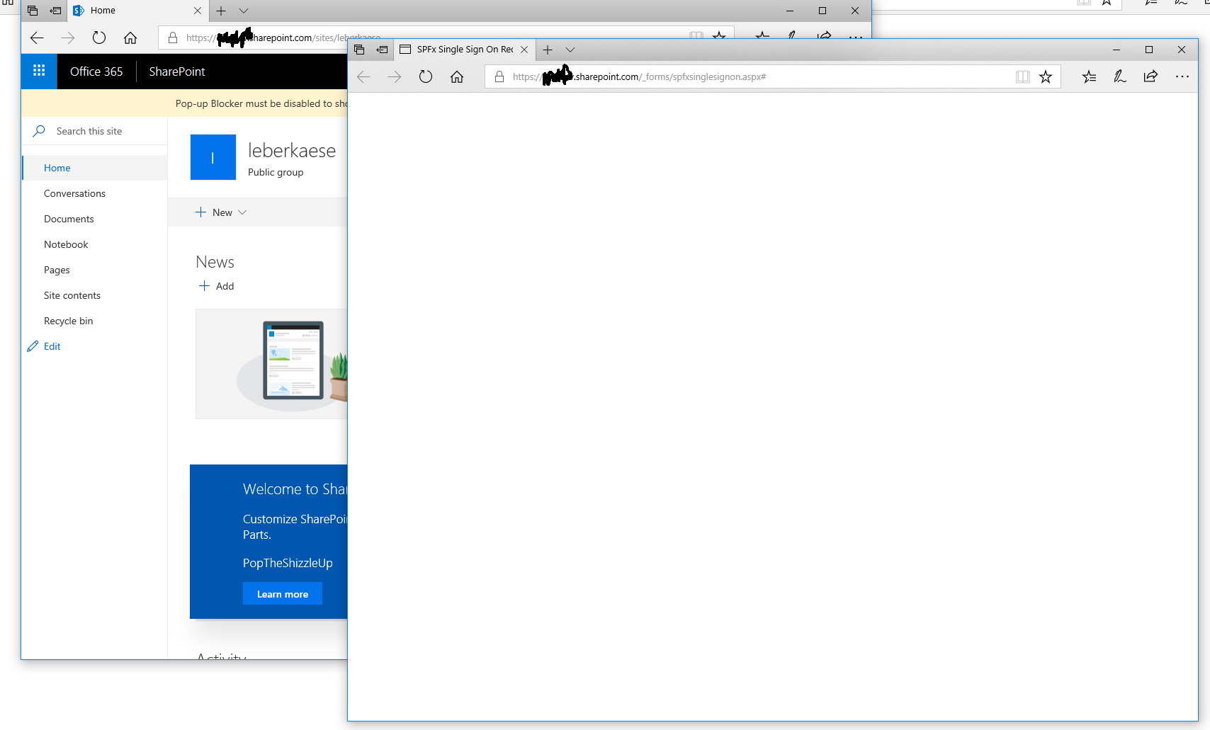 Msgraphclient Ie And Edge Issue · Issue 1556 · Sharepointsp Dev Docs · Github 