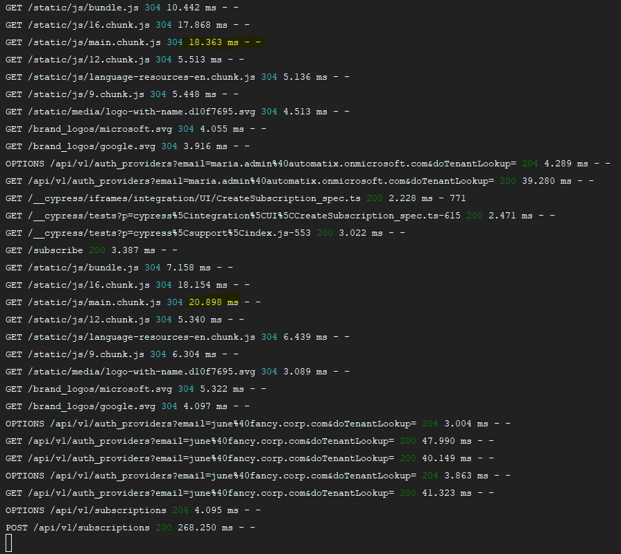 Cypress initially very slow / failing tests and timeouts when running ...
