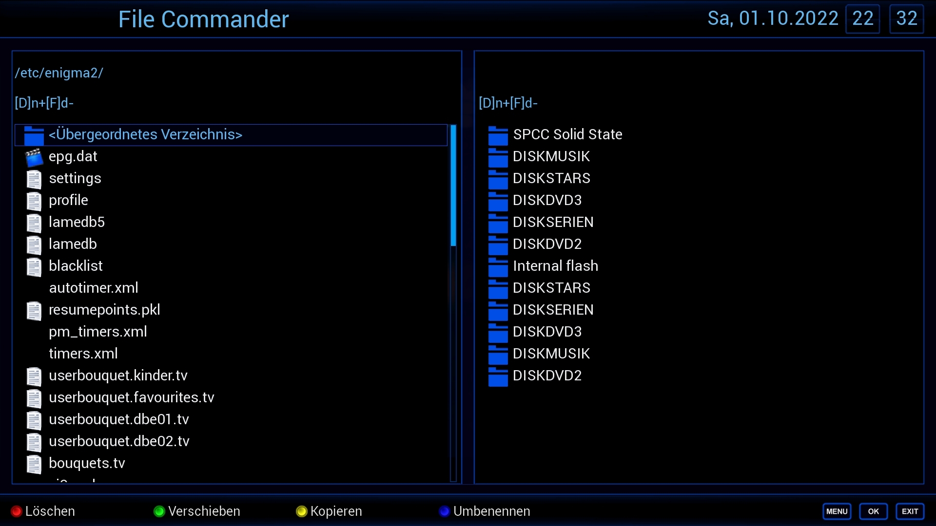 Filecomander fehlende icons und .. · Issue #2593 · openatv/enigma2 · GitHub
