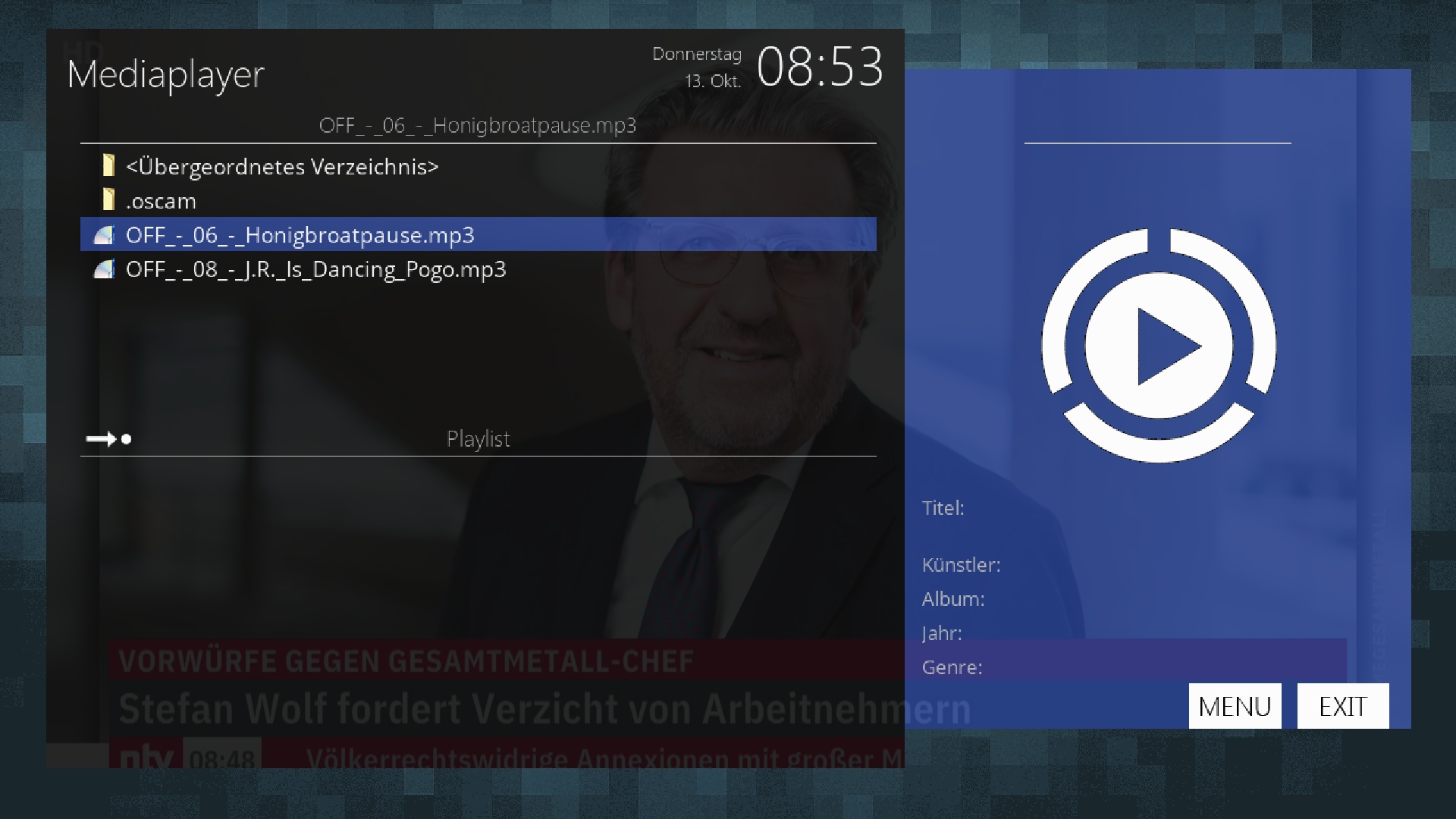 Mediaplayer kein neuer song zu starten · Issue #2595 · openatv/enigma2 · GitHub