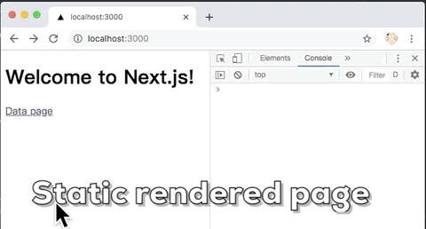 Public runtime config is missing in server-rendered pages when visited from statically optimized ...