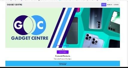 GitHub - D-Micheni/Gadget-Centre: Gadget-Centre is a web app that provides customers with a one ...