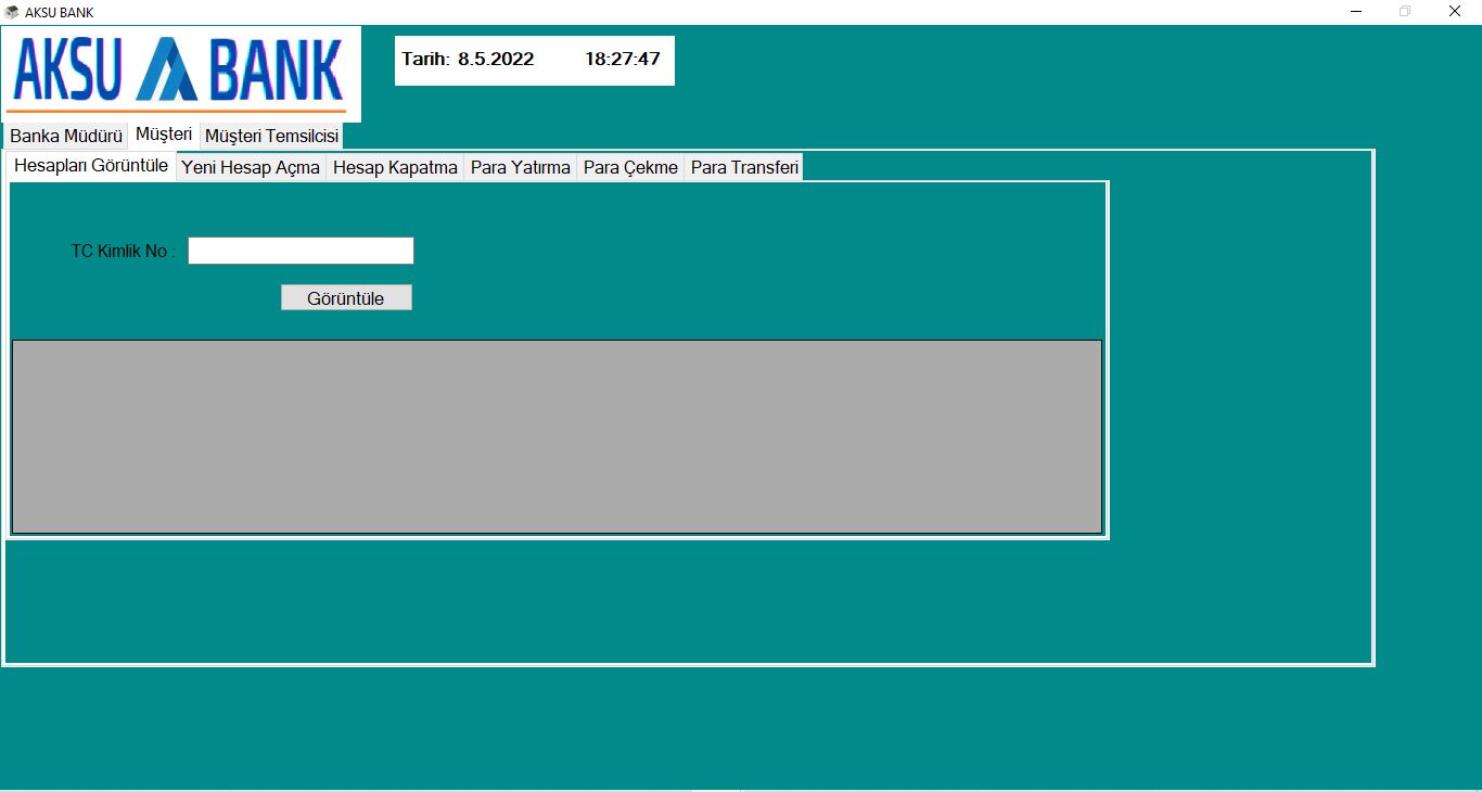 GitHub - bmErdoganAksu/CSharp_BankaOtomasyonu: C# Banka Otomasyonu