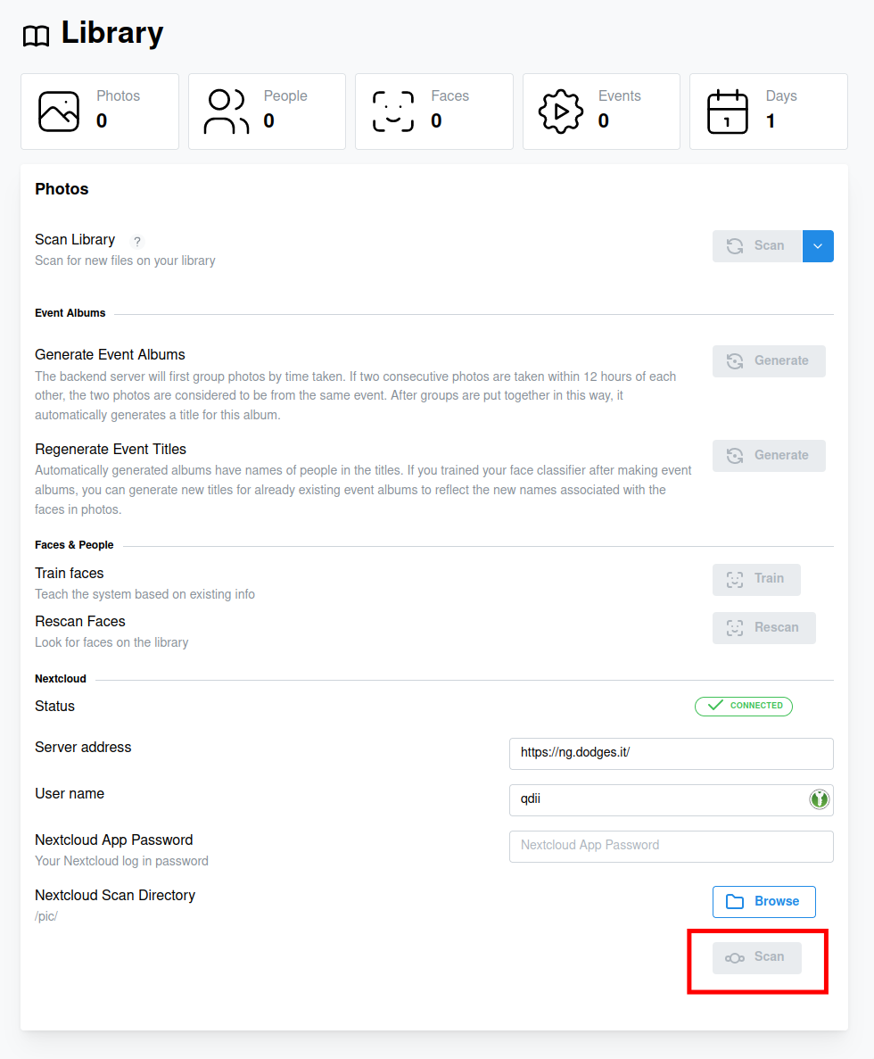 Nextcloud integration does not work · Issue #1066 · LibrePhotos/librephotos · GitHub