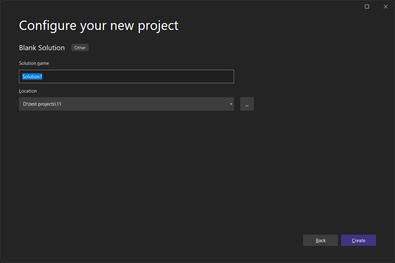 Create Blank Solution template · Issue #57 · sayedihashimi/template ...