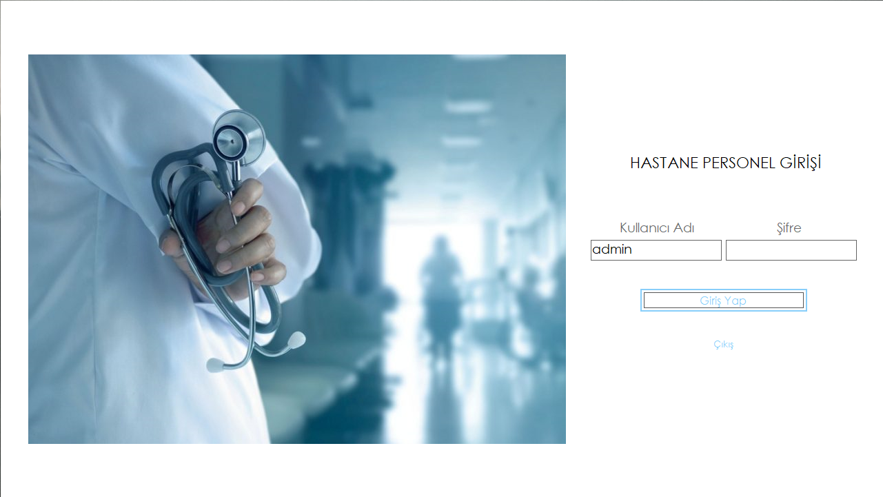 GitHub - anilhacioglu/Hastane-Bilgi-Yonetim-Sistemi