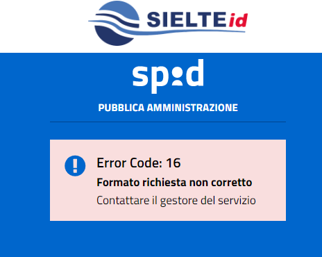 SielteID doesn't work: Error Code 16 · Issue #47 · italia/spid-aspnetcore · GitHub