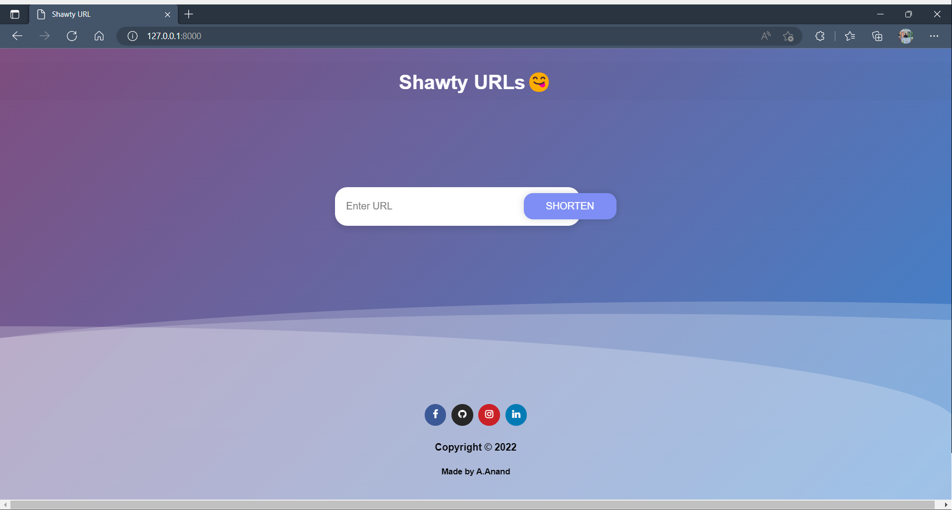 GitHub - soup-stix/Shawty-URL: Simple URL Shortener using Django.