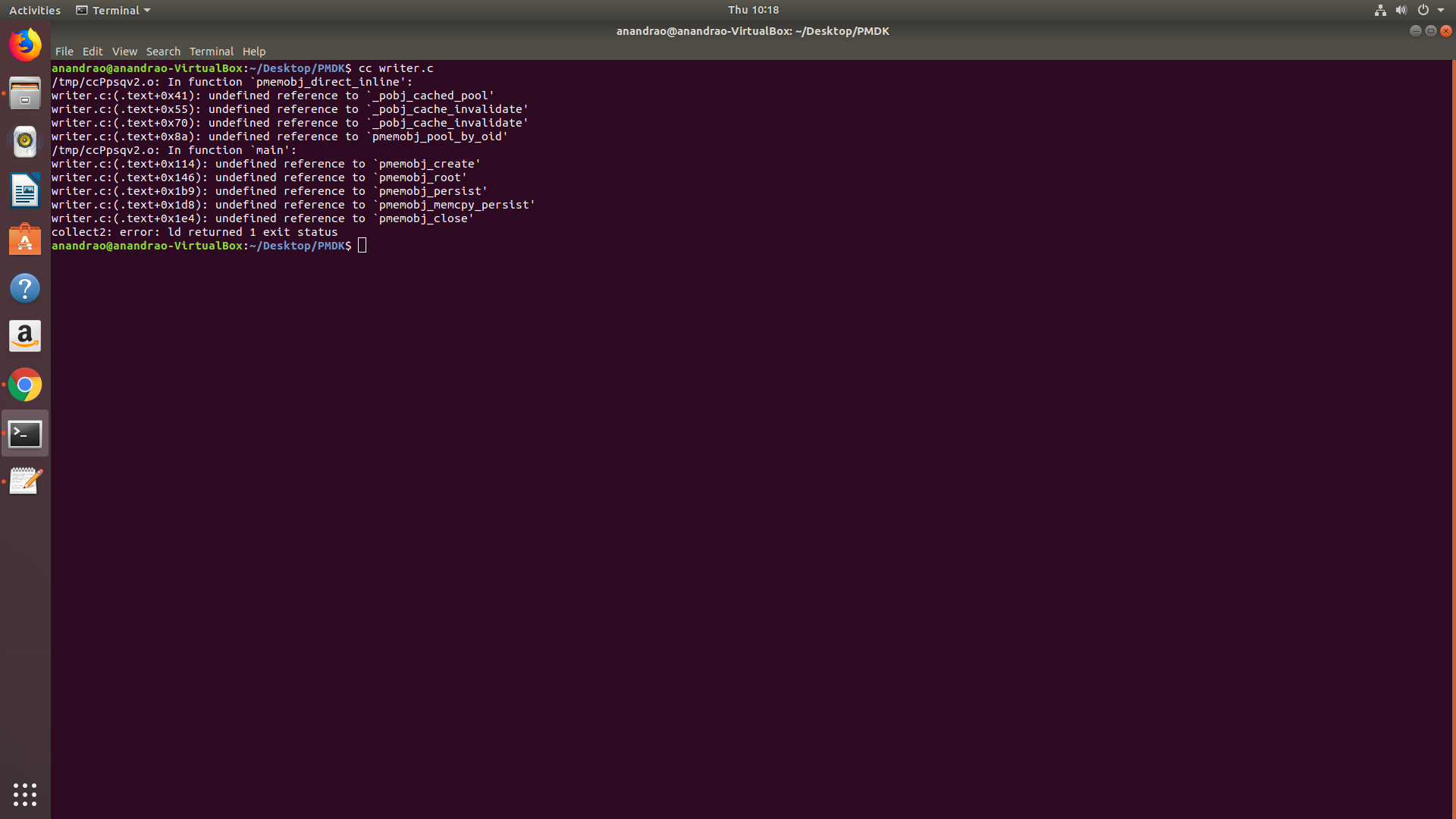 PMDK program compilation : error. · Issue #4191 · pmem/pmdk · GitHub