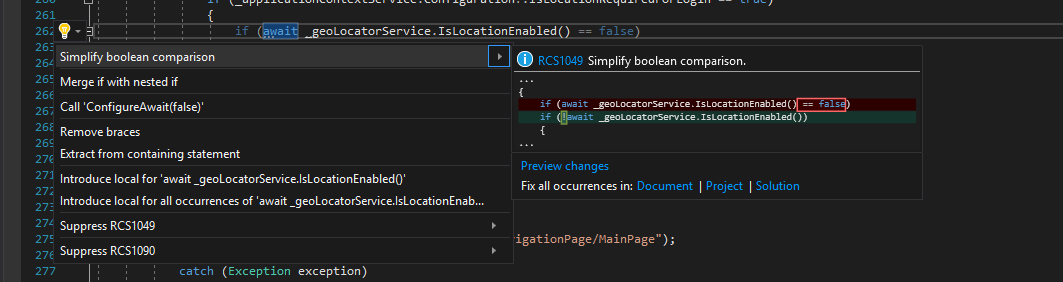 Roslynator 2017 not working alongside Resharper · Issue #511 · dotnet/roslynator · GitHub