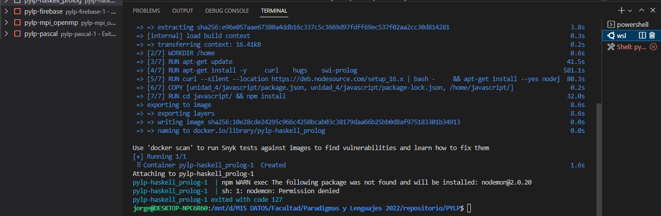 Error al iniciar contenedor haskell_prolog · Issue #967 · PYLP-UNaM/ex-PYLP · GitHub