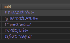Allow user to see BINARY(16) as UUID v4 in the `Data` tab (or other versions of UUID and ...