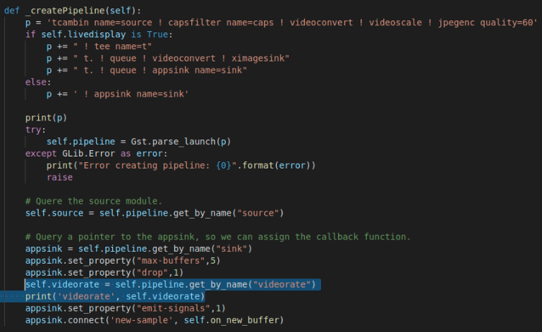 Get Real Time FPS during streaming · Issue #493 · TheImagingSource/tiscamera · GitHub
