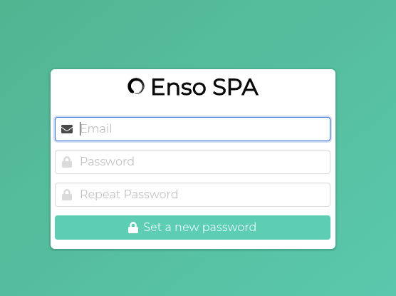 Password Reset Form Redirects To Login · Issue 3 · Enso Ui Auth · Github