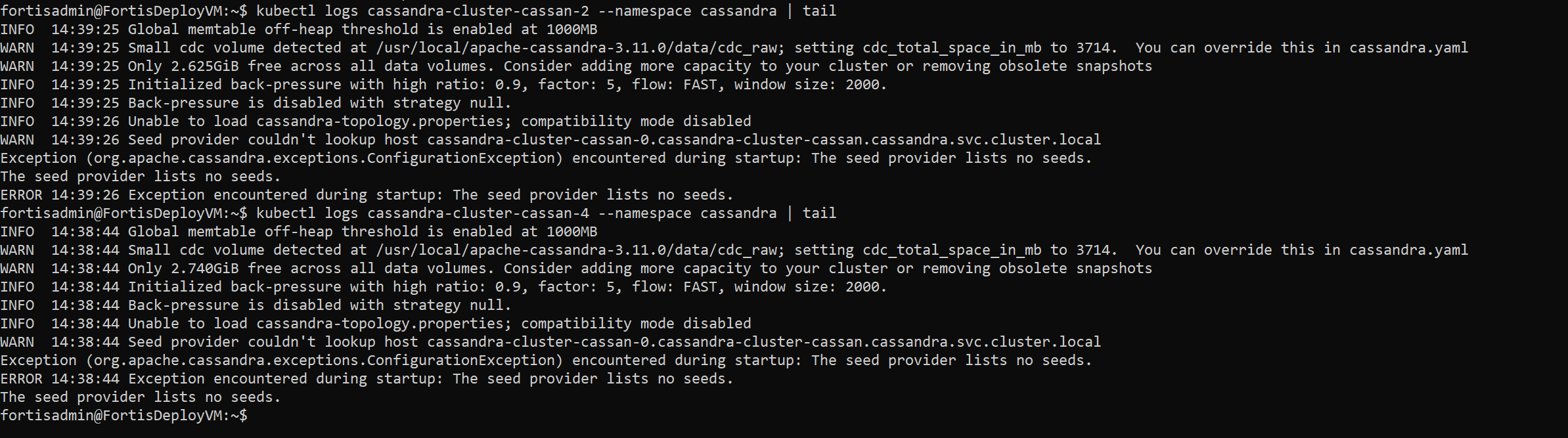 Cassandra fails after a while · Issue #241 · CatalystCode/project-fortis-pipeline · GitHub