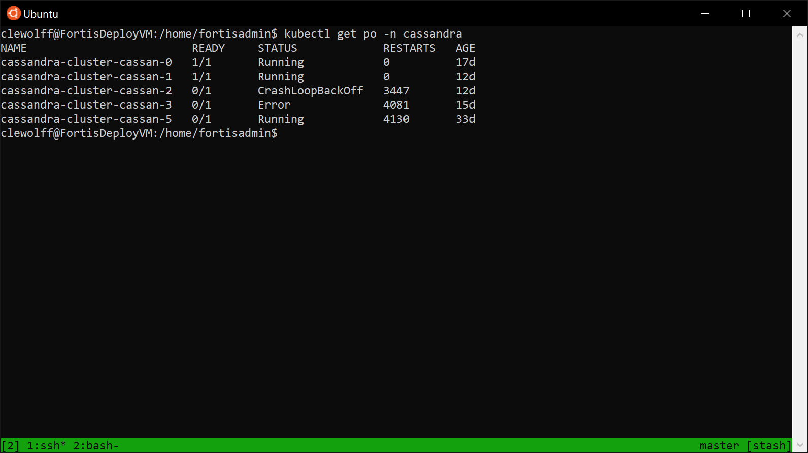 Cassandra fails after a while · Issue #241 · CatalystCode/project-fortis-pipeline · GitHub