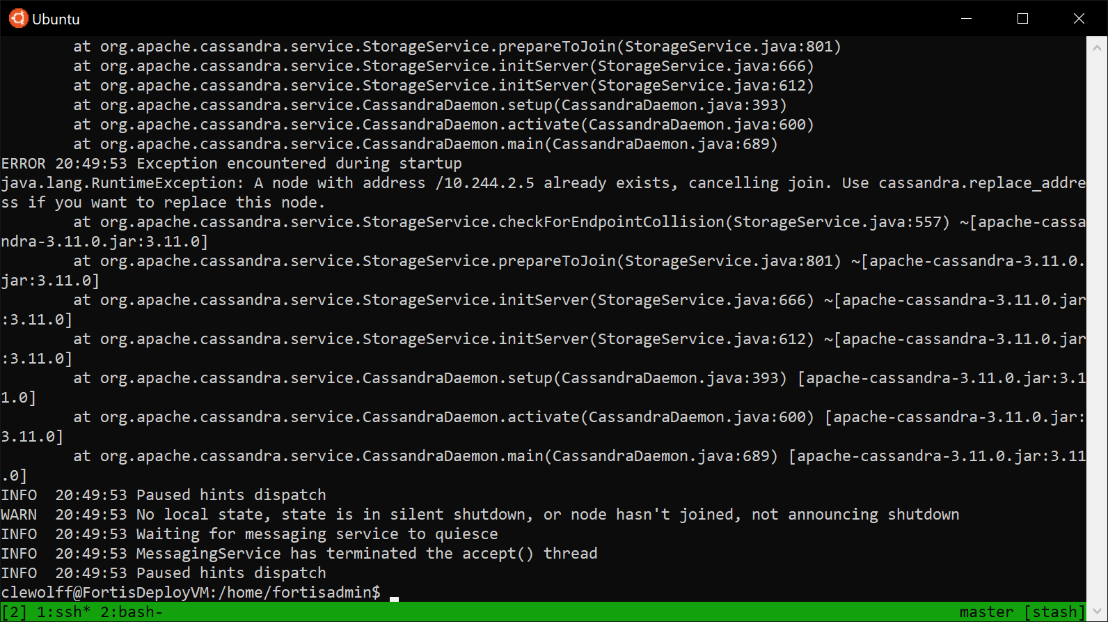 Cassandra fails after a while · Issue #241 · CatalystCode/project-fortis-pipeline · GitHub