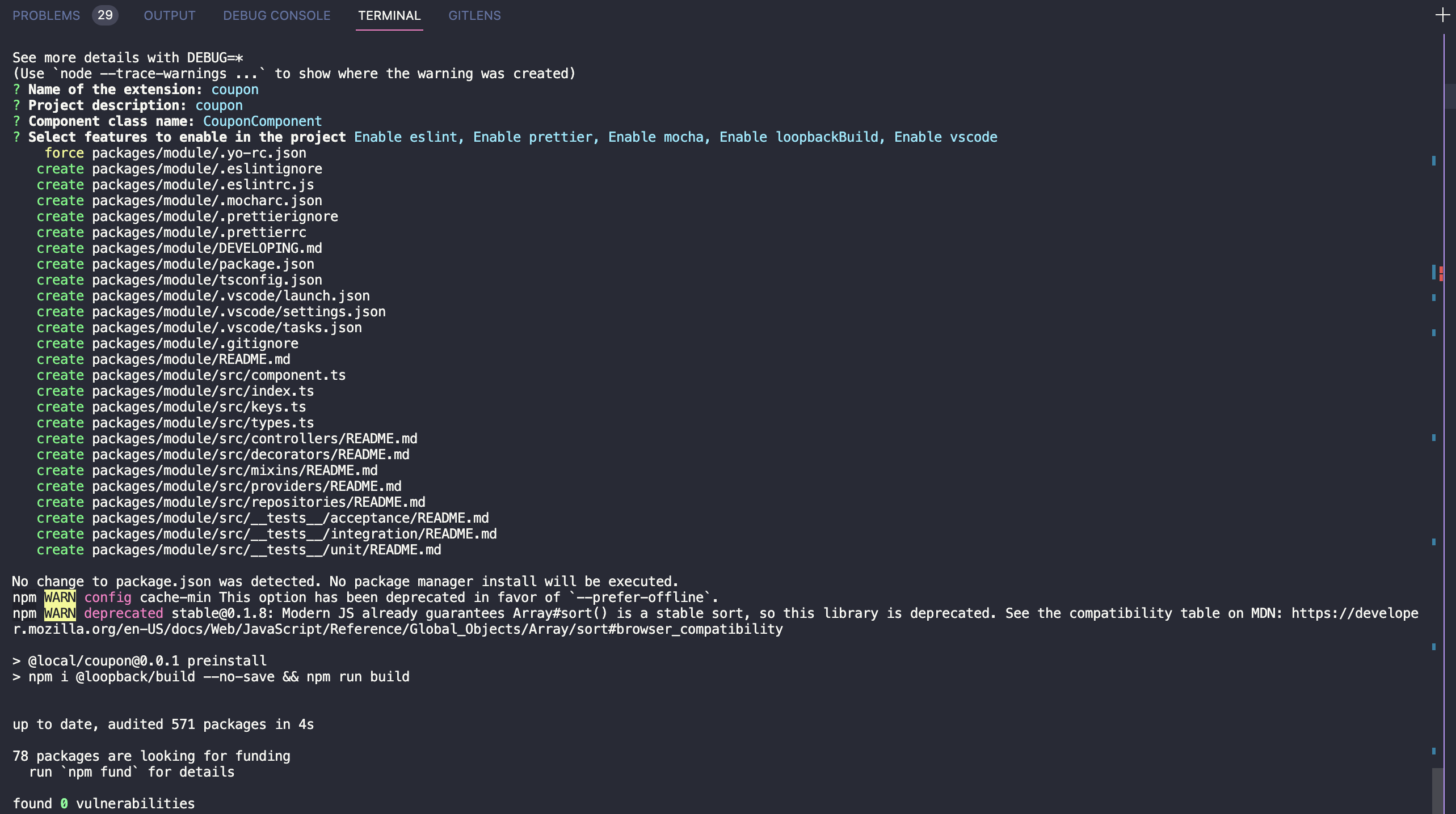 Sourceloopcli Not Able To Create Two Or More Different Extensions Components In Sourceloop 6585