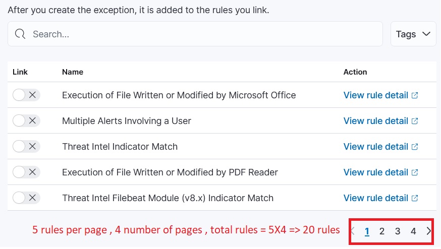 [Security Solution]All rules list is not present , when user manage rules from a shared ...
