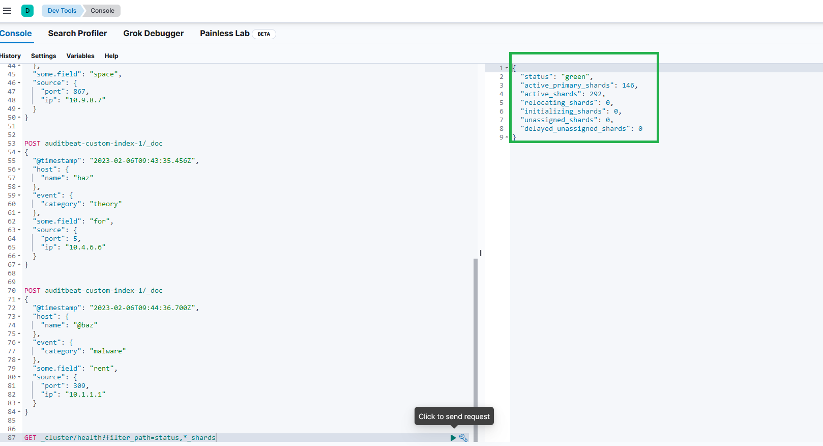 [Security Solution] Data Quality dashboard: read Docs count from `primaries.docs.count` · Issue ...