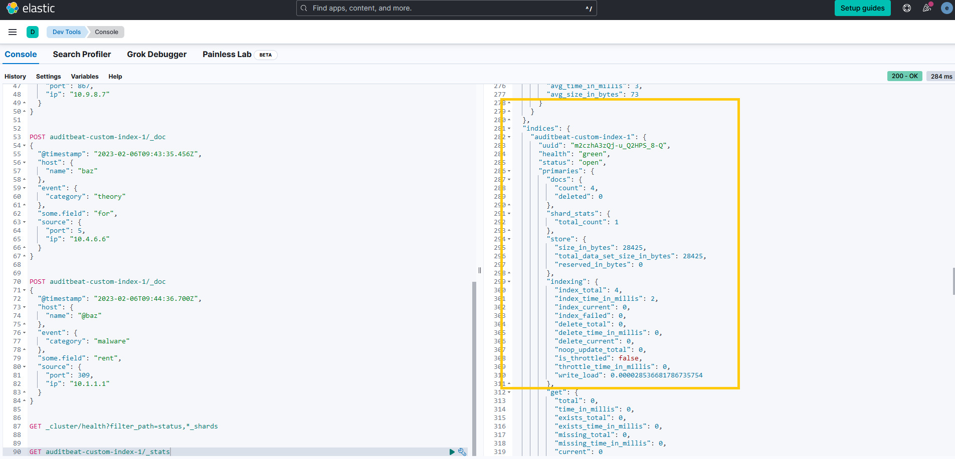[Security Solution] Data Quality dashboard: read Docs count from `primaries.docs.count` · Issue ...