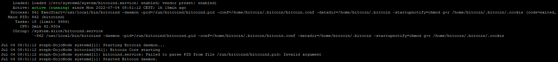 Bitcoind.service: Failed to parse PID from file · Issue #1047 ...