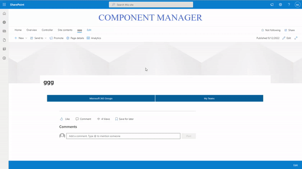 Clicking On The My Teams Button Make The Webpart Invisible · Issue 3026 · Pnpsp Dev Fx