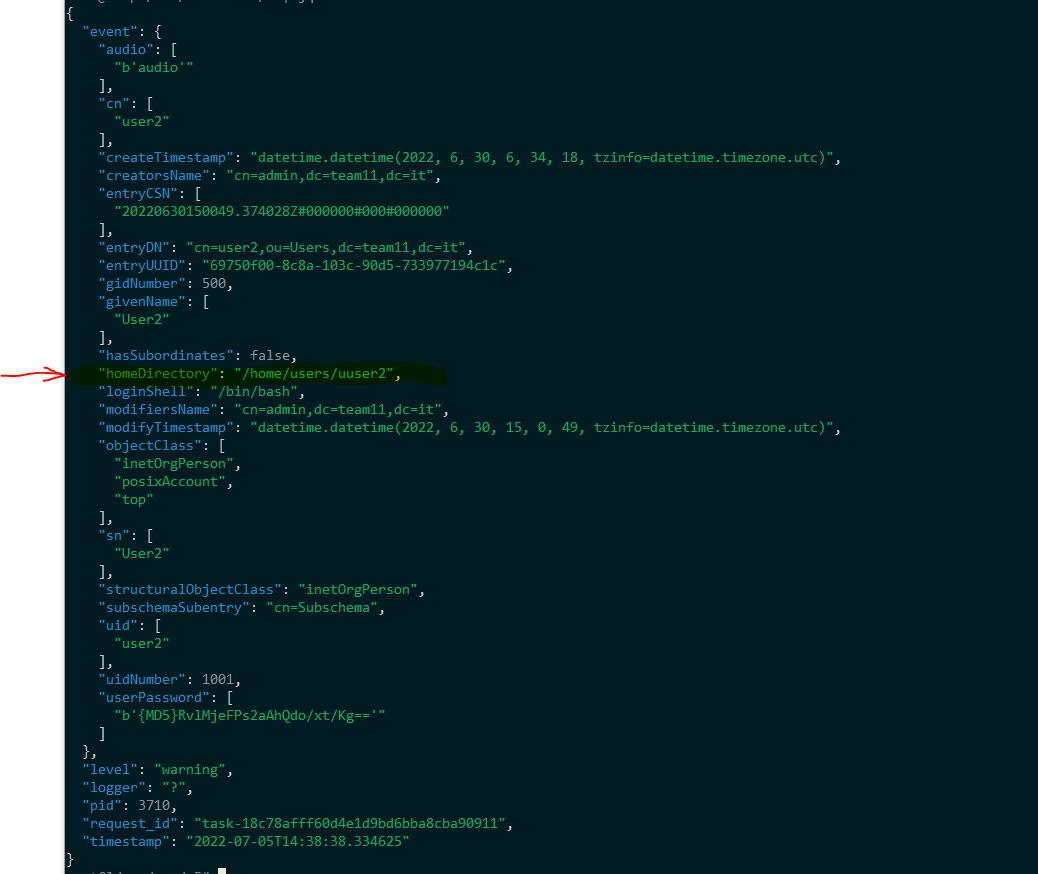 How to get user attributes based on custom LDAP user attributes ...