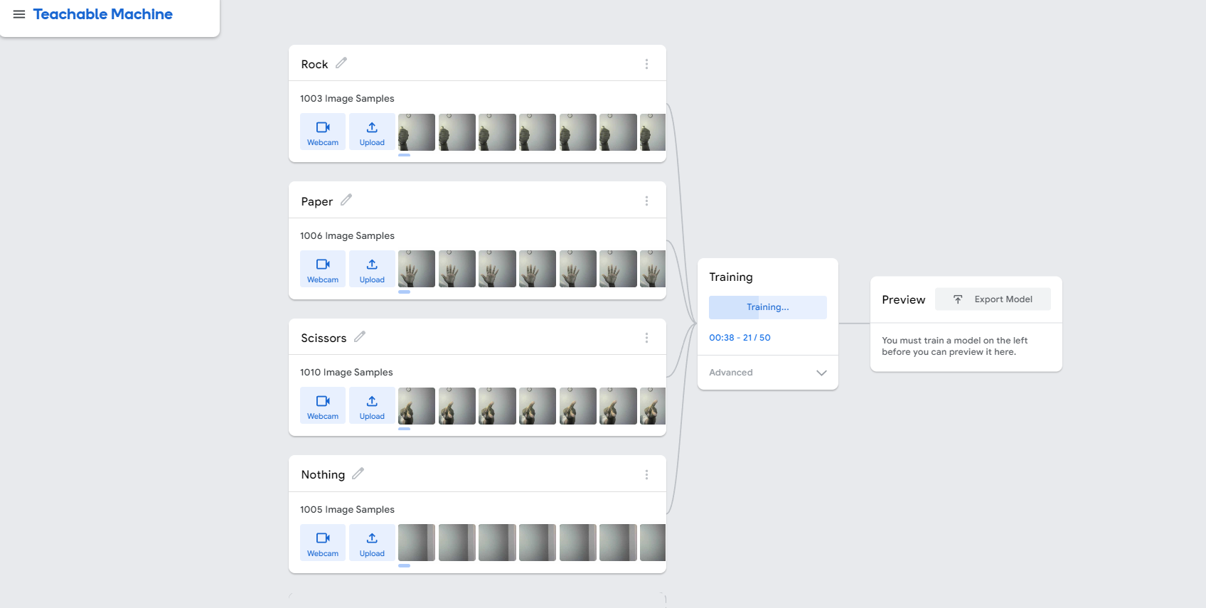GitHub - NaijaZen/computer-vision-rock-paper-scissors