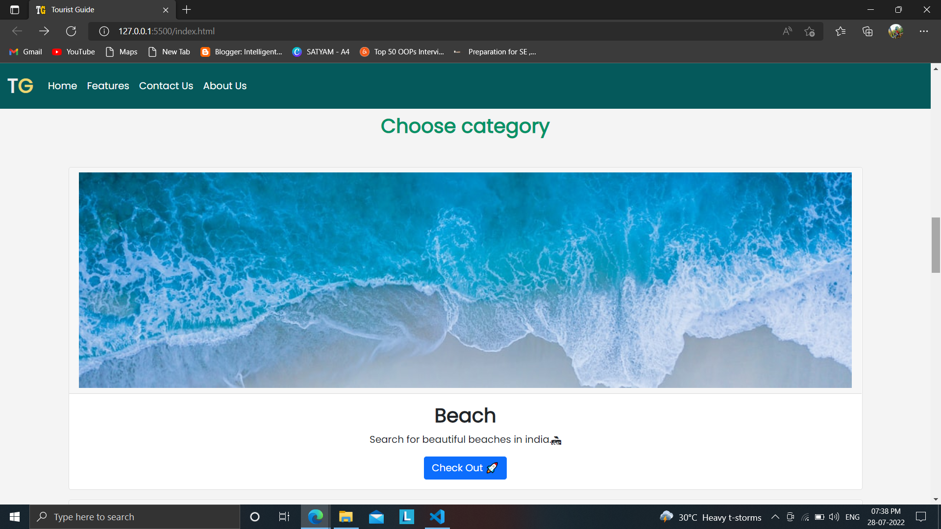GitHub - Satyam192/Tourist-Guide-Website