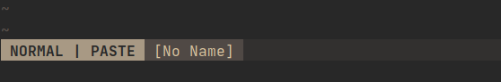 Feat: paste mode · Issue #889 · nvim-lualine/lualine.nvim · GitHub