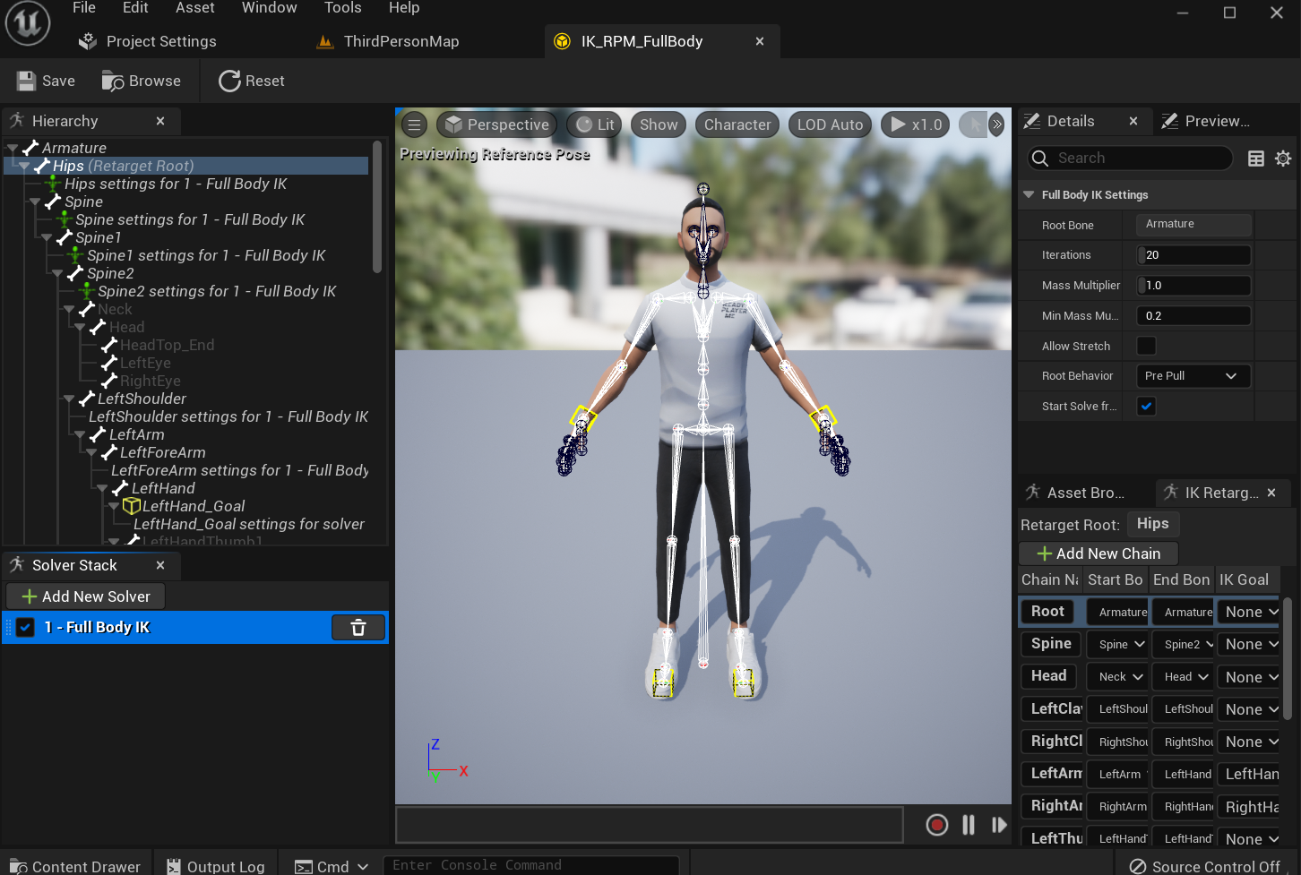 GitHub - MikhailReznov/UE5-ThirdPerson-Example: UE5 ReadyPlayerMe Third ...