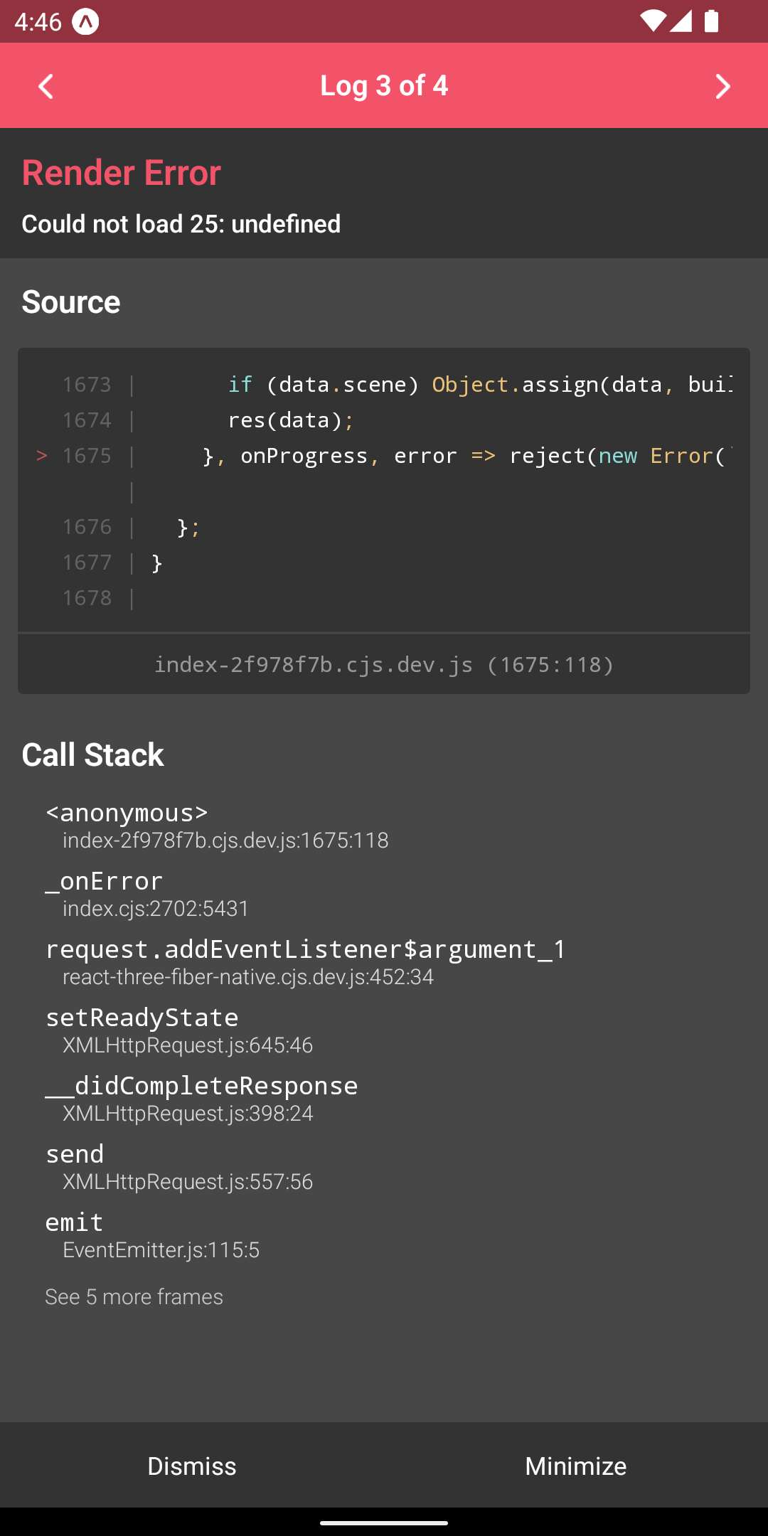 Error: Could not load 21: undefined in React Native Expo · Issue #1680 · pmndrs/drei · GitHub