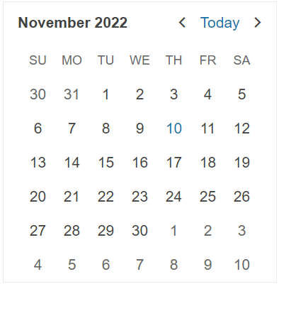 [Calendar] Component is not being disabled with the `classic` type · Issue #3849 · telerik/kendo ...