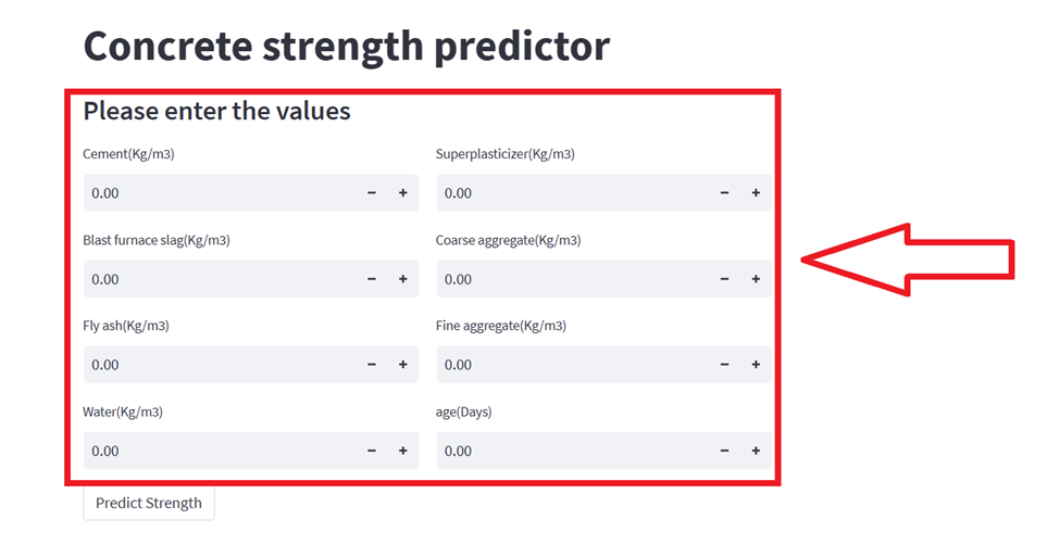 GitHub - MohdShadab999/concretestrengthpredictor: Concrete strength ...
